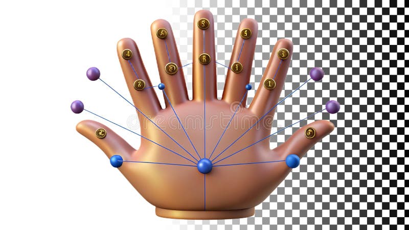 Hand Model for Art and Anatomical Study Reference Png Transparent Image ...