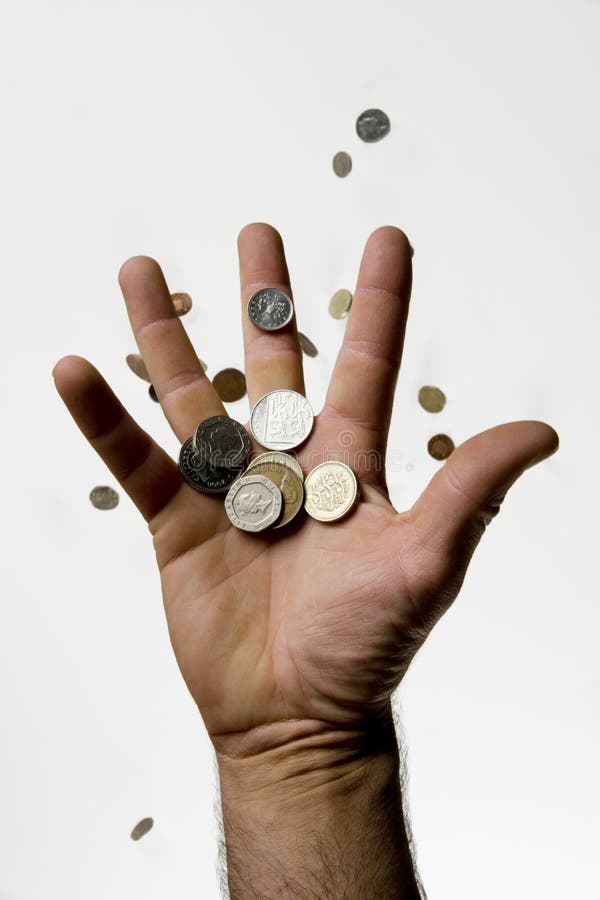 Piggy Bank with British Currency Money Stock Photo - Image of bank ...