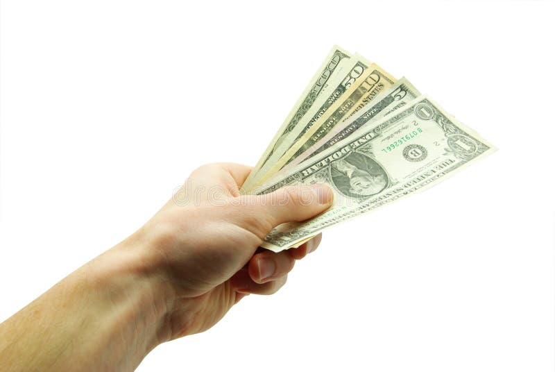 Man Handing Money from Wallet Stock Photo - Image of hand, bribe: 18378254