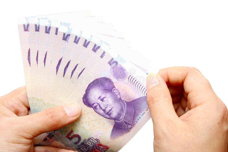 Hand hold chinese money stock image. Image of abstract - 8323251