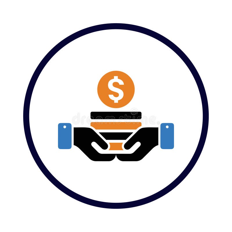 Hand, Money, Fund, Handover, Dollar, Fund Handover Icon Stock Vector ...