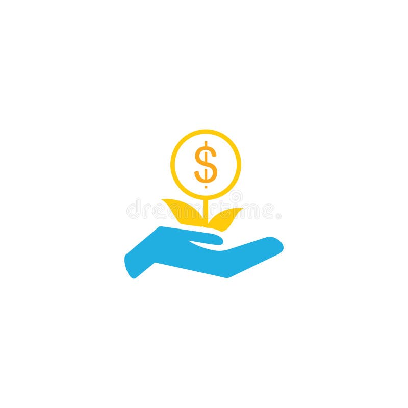 Hand Money Logo Icon Design Stock Vector - Illustration of element ...