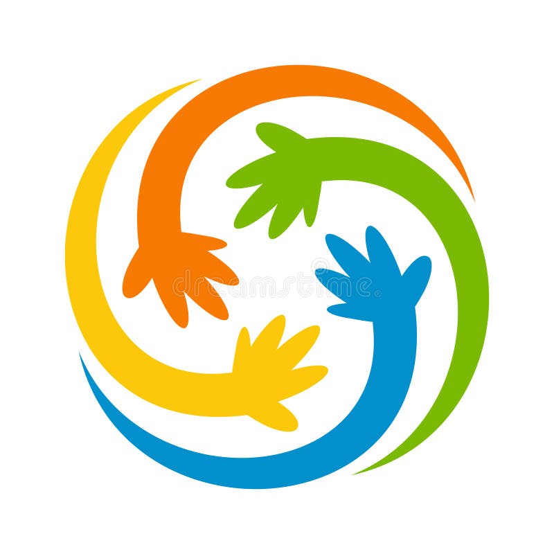 Hand Motion Logo Icon Template Stock Vector - Illustration of isolated ...