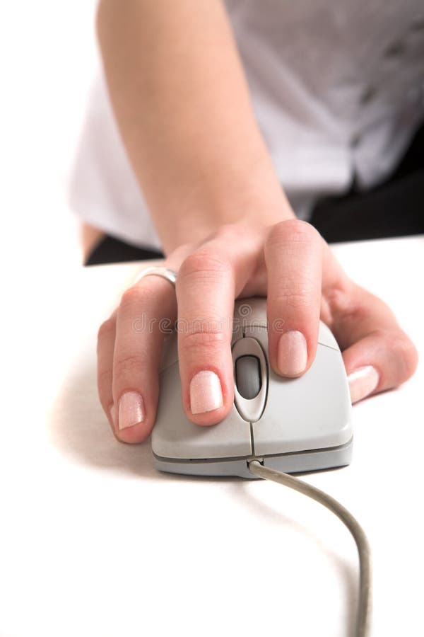 Hand and mouse stock photo. Image of hardware, personal - 2570230