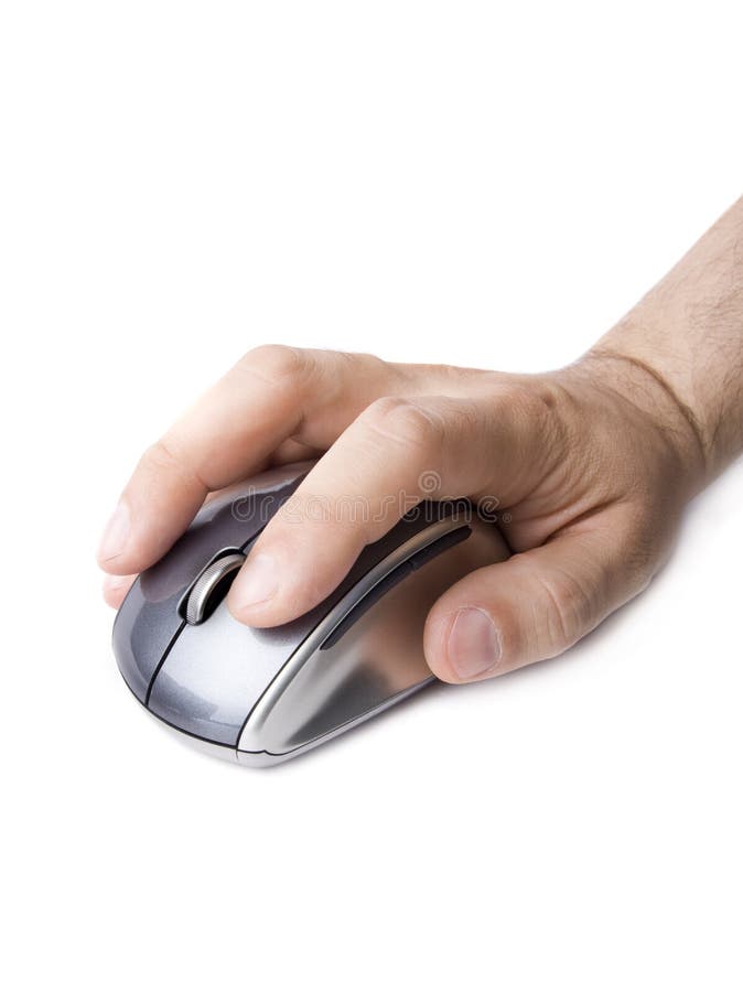Wireless Computer Mouse stock photo. Image of drag, input - 1720716
