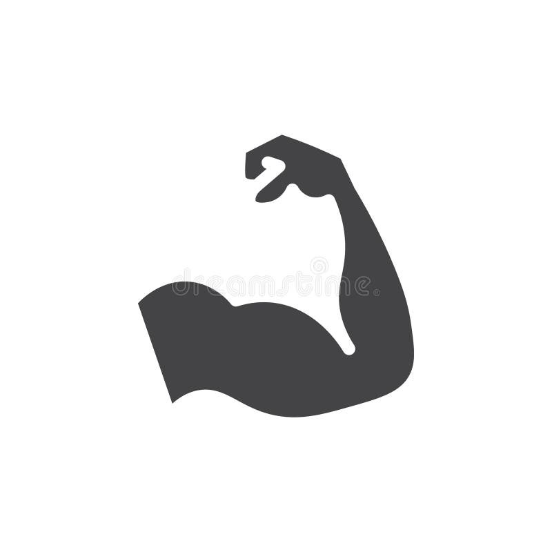 Hand Muscle Icon Simple Vector Symbol Stock Vector - Illustration of ...