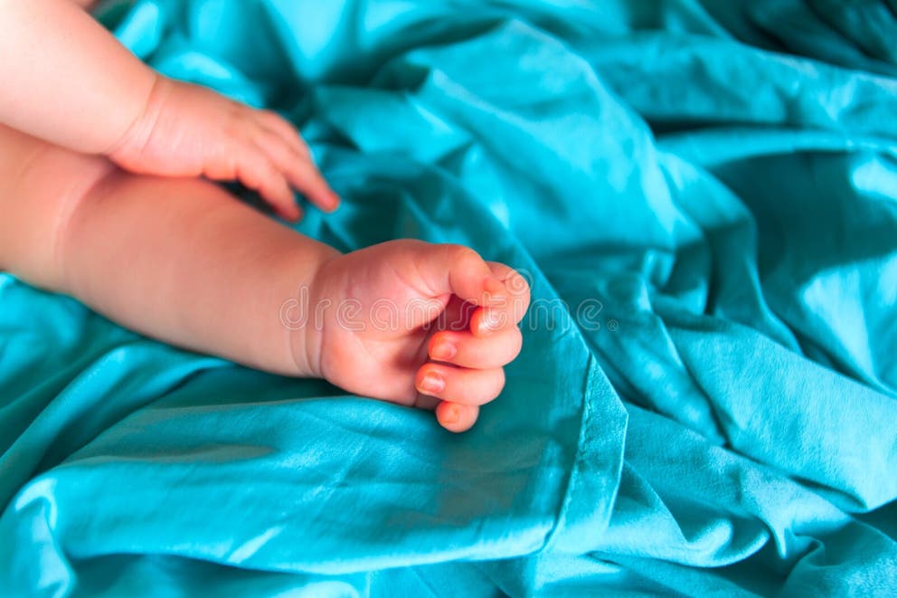 Hand of newborn baby. stock image. Image of finger, palm - 109938065