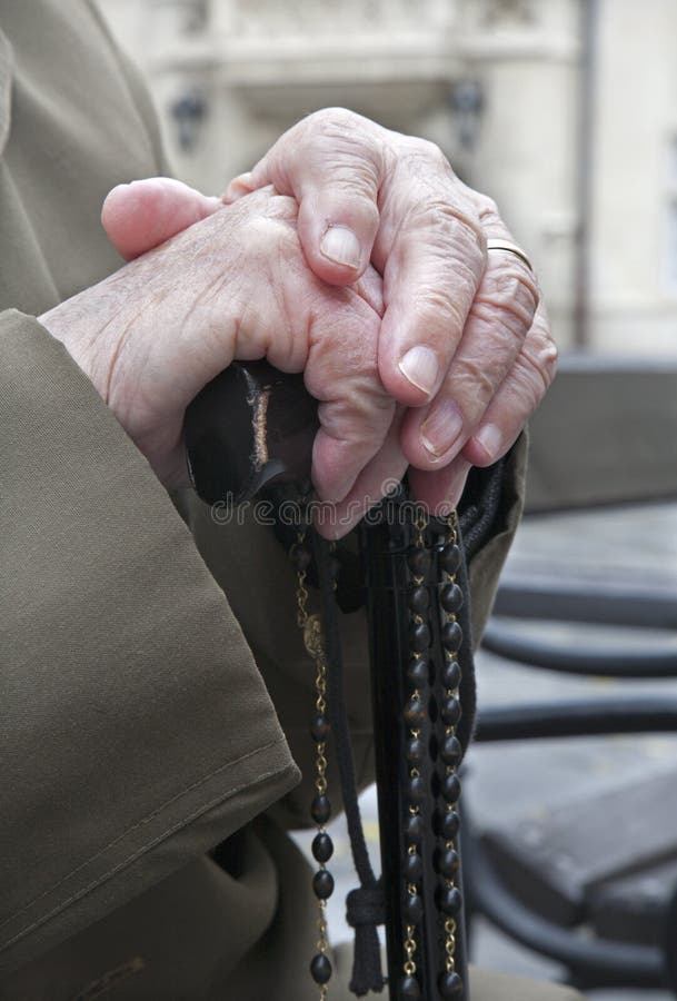 Hand of old man by prayer stock image. Image of hands - 21967323