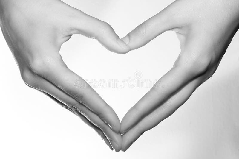 Hand: One stock photo. Image of heartbegging, imagination - 9176968