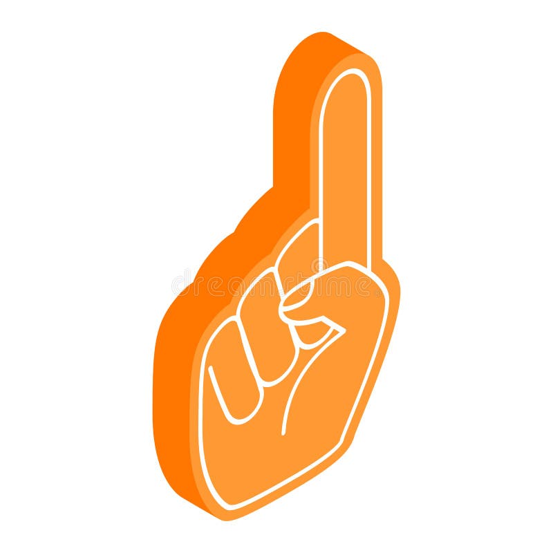 One Finger Up Hand Stock Illustrations – 2,463 One Finger Up Hand Stock ...