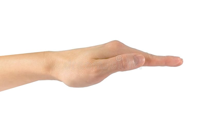 Hand with open palm down stock image. Image of blank - 71966855