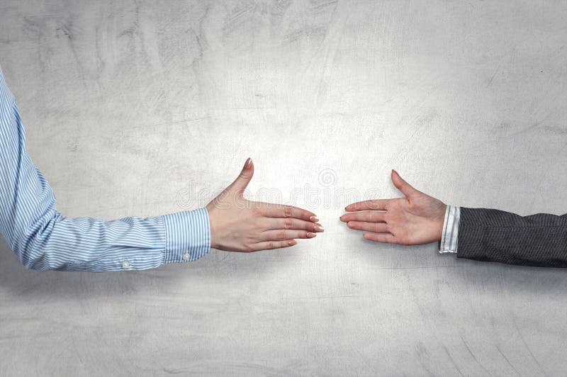 Hand Open and Ready To Help or Receive. Stock Photo - Image of charity ...