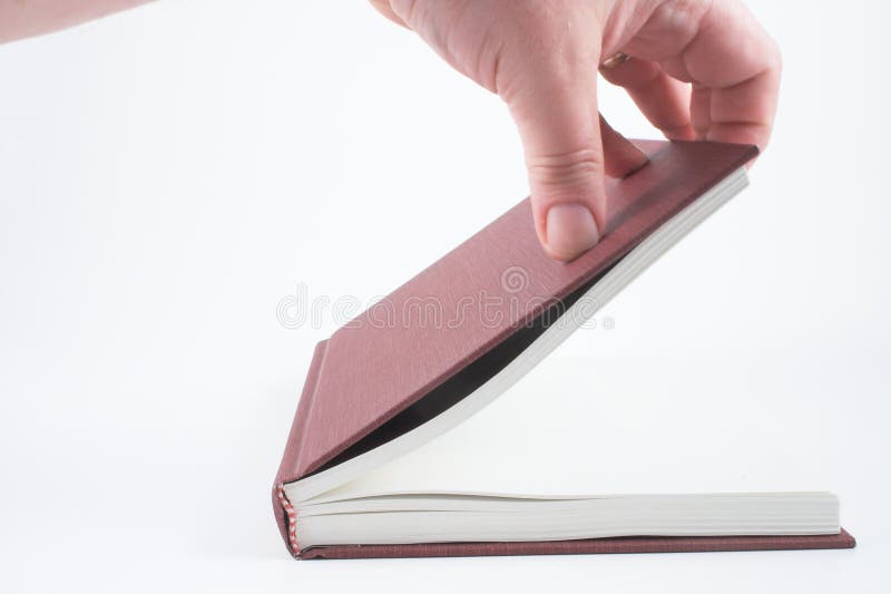 Hand opening book stock image. Image of education, fingers - 2205765