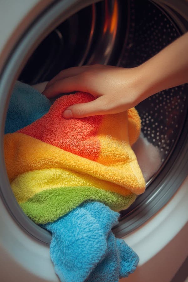 Hand Opening Front Load Washing Machine Stock Photos - Free & Royalty ...