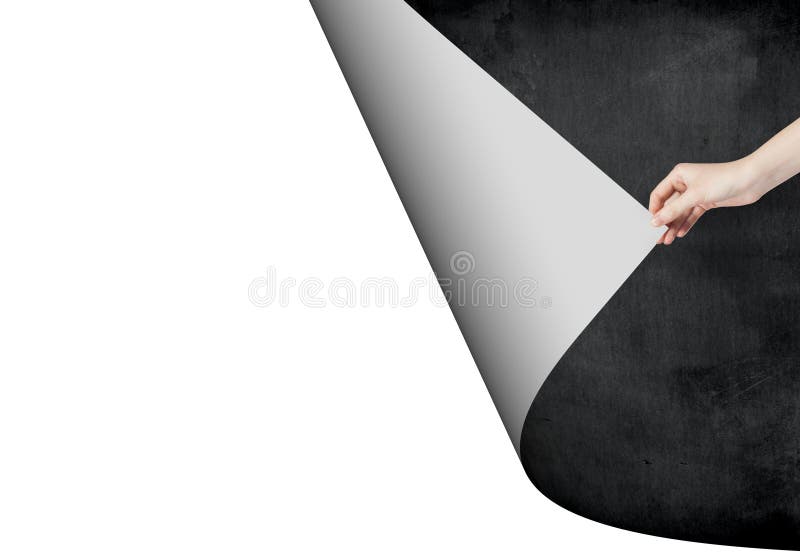 Hand Opening White Background Stock Photo - Image of abstracts ...
