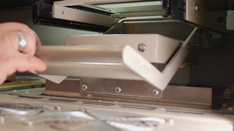 Hand Operate Dip Welding Machine - Close Up Stock Video - Video of ...