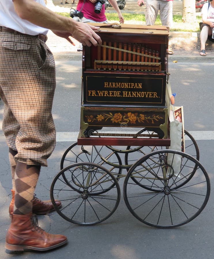 Hand Organ stock image. Image of parade, berlin, germany - 56768649