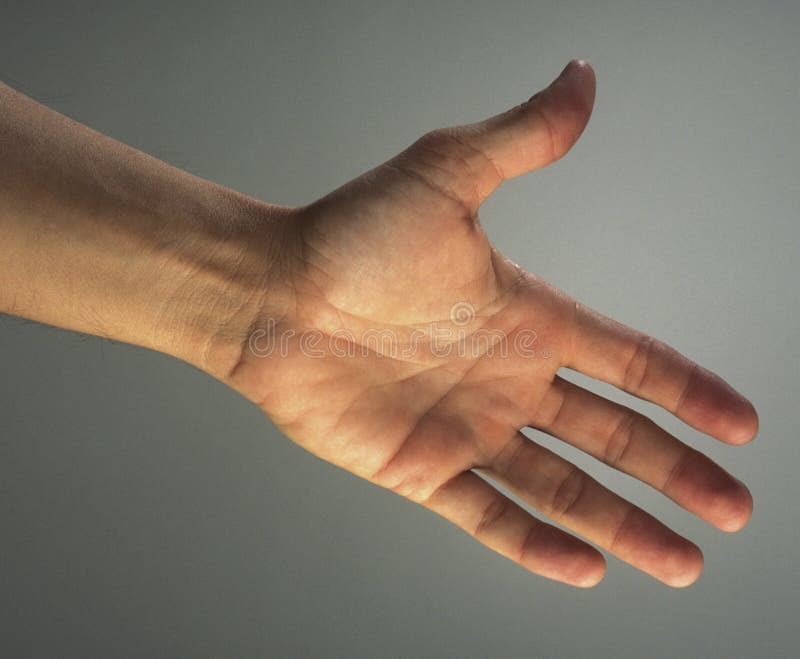 Hand outstretched stock image. Image of reach, palm, shake - 5557367