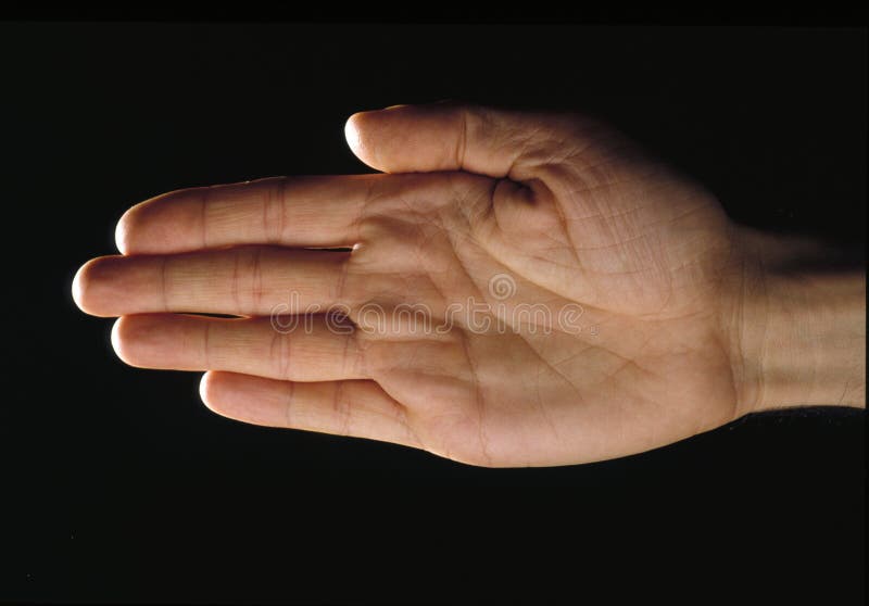 Hand over black-palm stock image. Image of nail, symbol - 461253