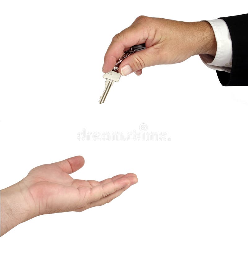 Hand over keys stock image. Image of palm, loan, background - 1614091