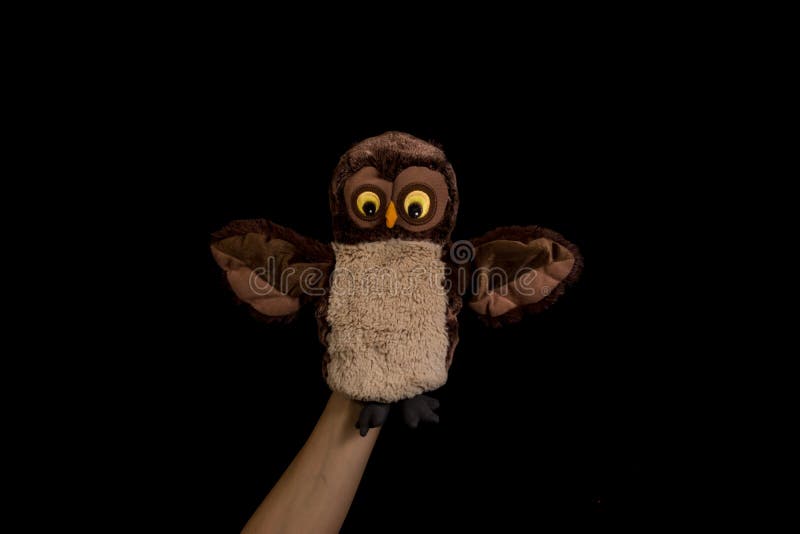 Happy hand puppet stock image. Image of positive, childhood - 23957625