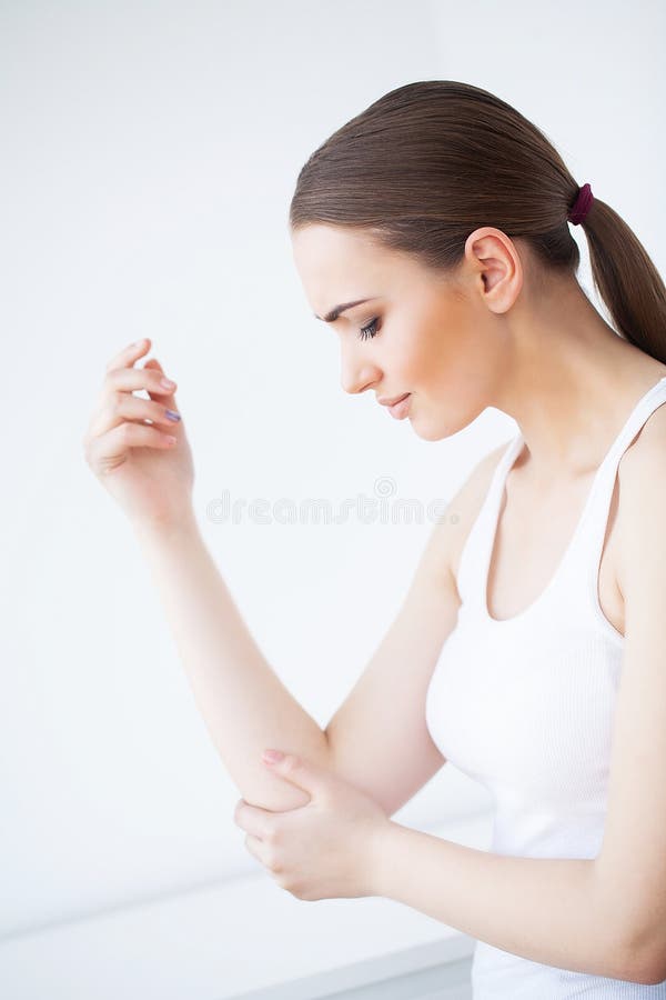 Hand Pain. Acute Pain in a Woman Hand Stock Photo - Image of chronic ...