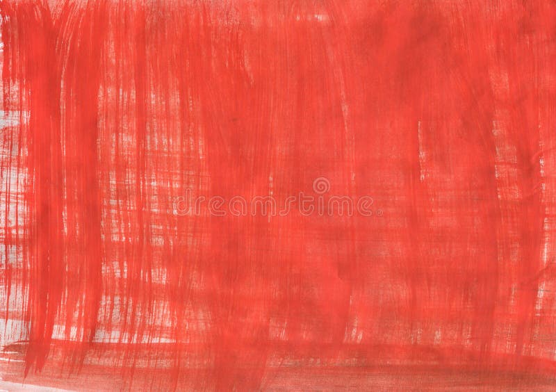Hand Painted Abstract Watercolor Background. Watercolor Red Abstract ...