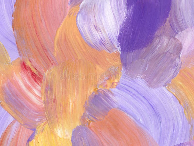 Hand Painted Acrylic Texture. Abstract Background. Stock Photo - Image ...