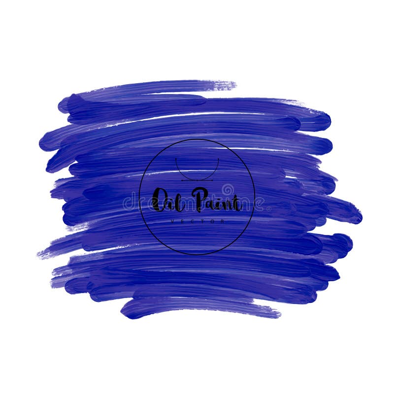 Hand painted oil texture stock vector. Illustration of paint - 87605081