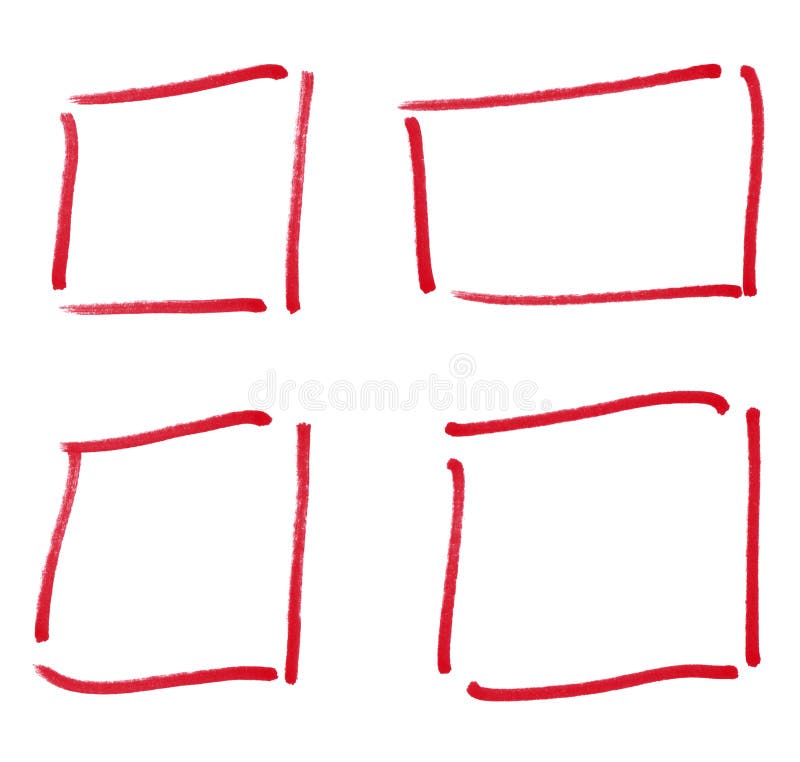 Red Pencil Borders Stock Illustrations – 70 Red Pencil Borders Stock ...