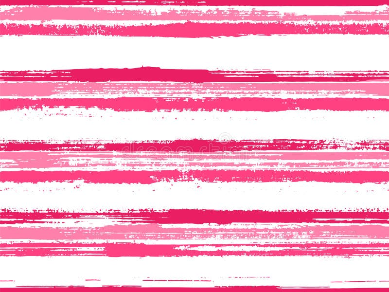 Hand Painted Stripes Clothes Seamless Vector Pattern. Stock Vector ...