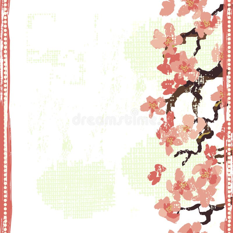 Sakura Border Stock Illustrations – 6,917 Sakura Border Stock ...