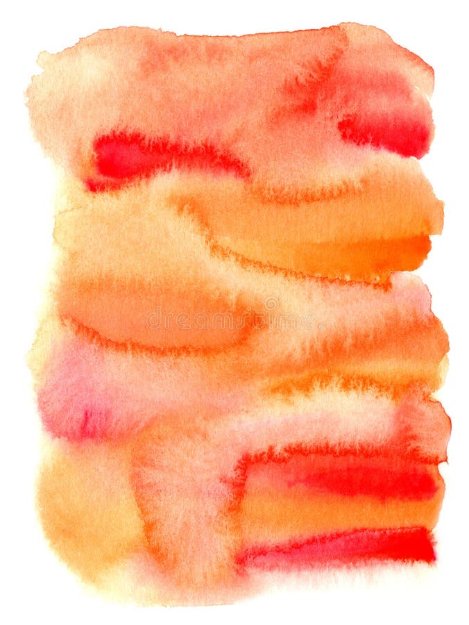 Hand Painted Watercolor Background Stock Illustration - Illustration of ...