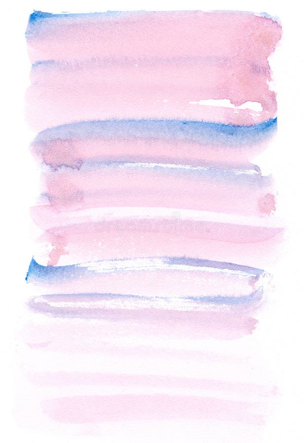 Hand Painted Watercolor Background Stock Illustration - Illustration of ...