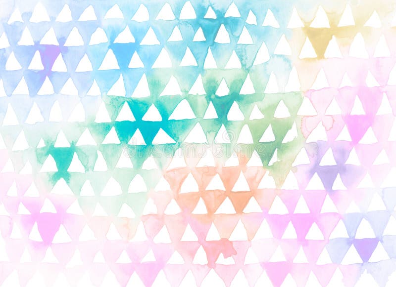 Hand Painted Watercolor Background Stock Illustration - Illustration of ...