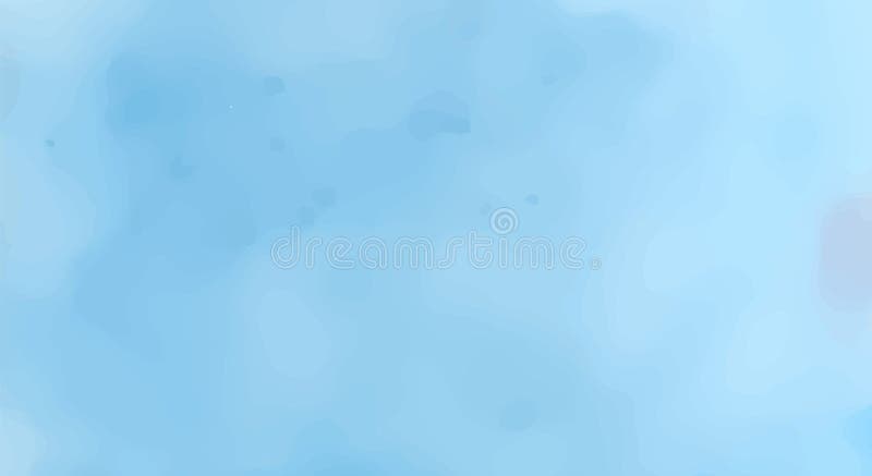 Hand Painted Watercolor Blue Sky, Abstract Watercolor Background ...