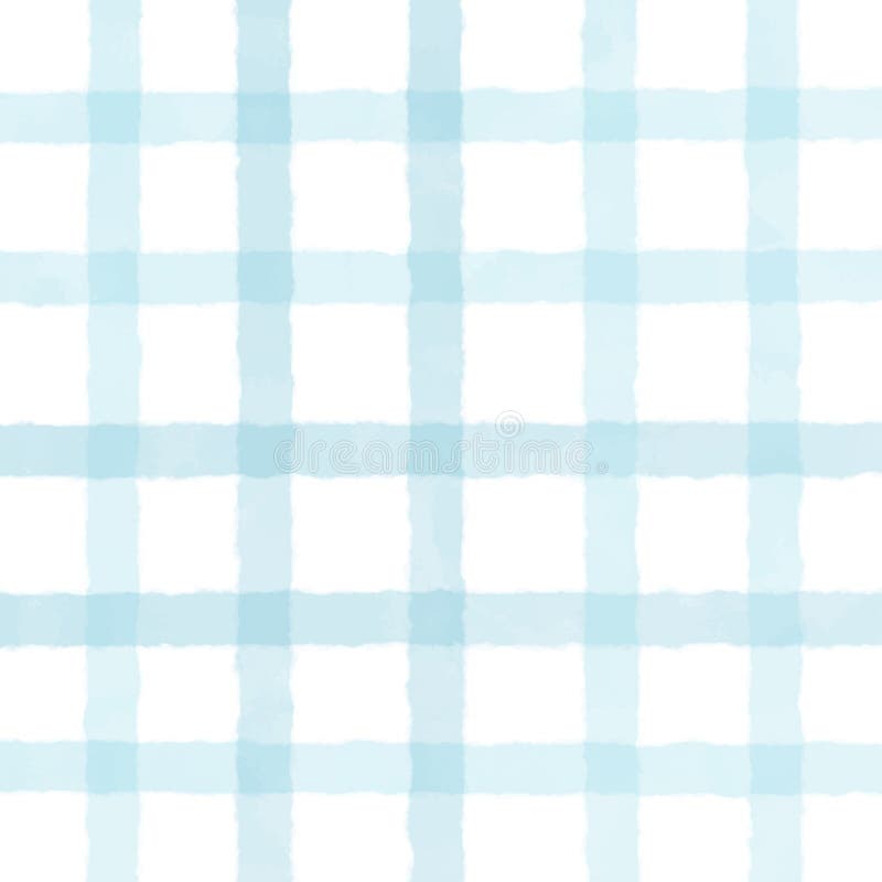 Hand Painted Watercolour Checked Background Stock Vector - Illustration ...