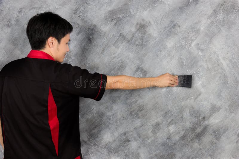 Hand painting stock image. Image of craftsman, flat, indoor - 74749993