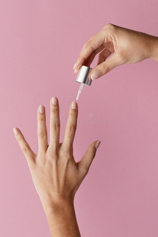 Hand Painting Nail. High Quality Photo Stock Image - Image of painting ...