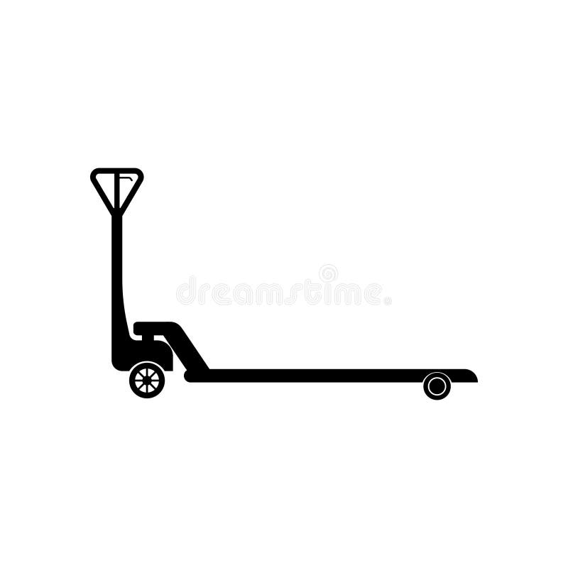 Hand Pallet Lift Icon Stock Illustrations – 220 Hand Pallet Lift Icon ...