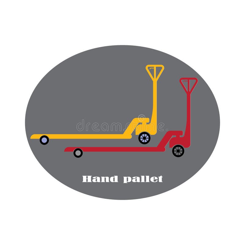 Hand Pallet Lift Icon Stock Illustrations – 220 Hand Pallet Lift Icon ...