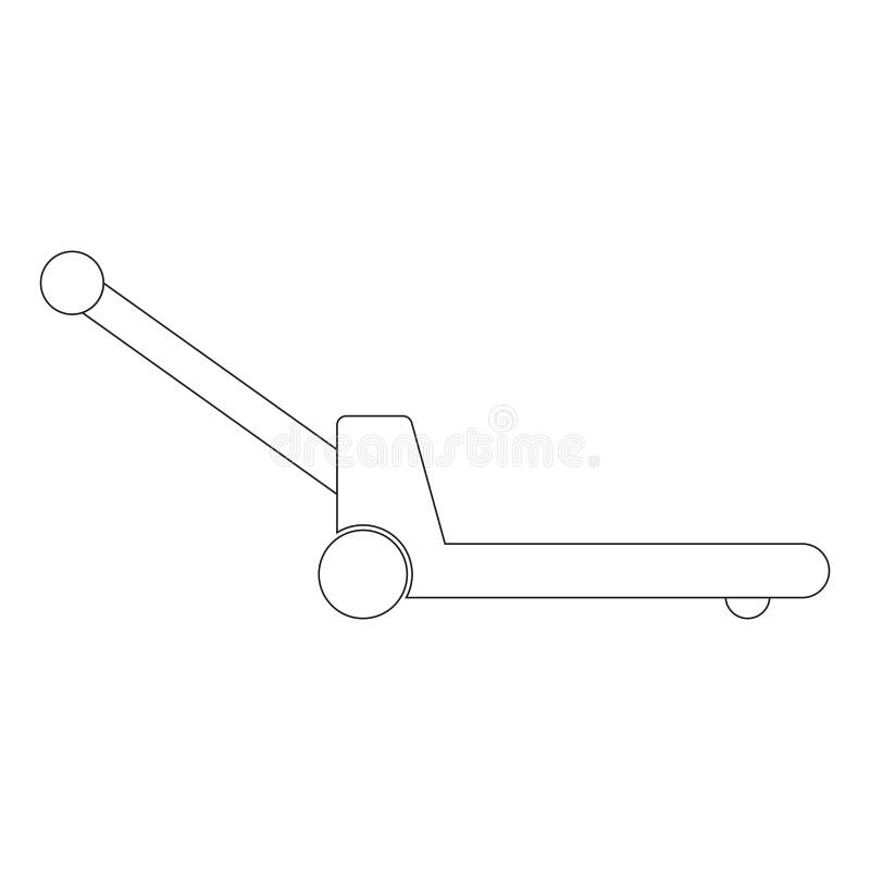 Hand pallet icon vector stock illustration. Illustration of pallet ...