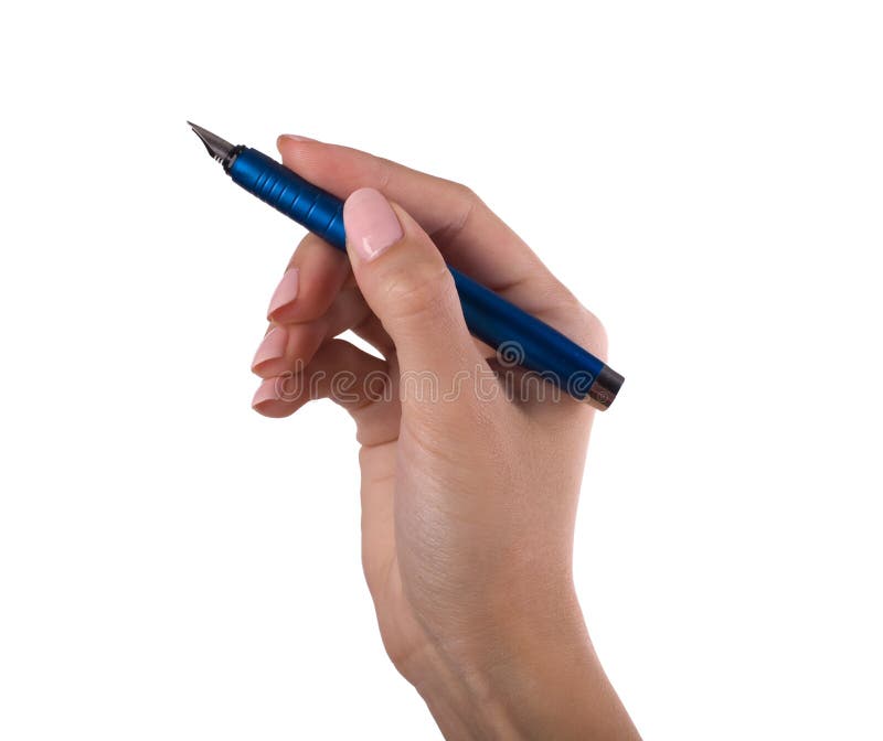 Hand writing with pencil stock photo. Image of middle - 5838532