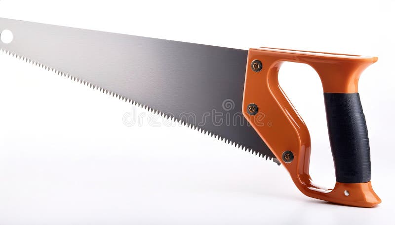 Hand or Panel Saw, Used To Cut Pieces of Wood into Different Shapes ...