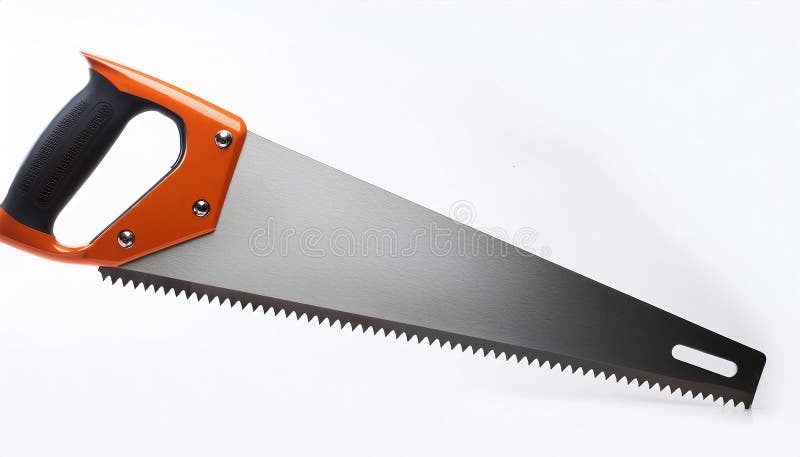 Hand or Panel Saw, Used To Cut Pieces of Wood into Different Shapes ...