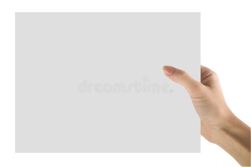 Hand and paper stock photo. Image of bulletinboard, notepaper - 11137872