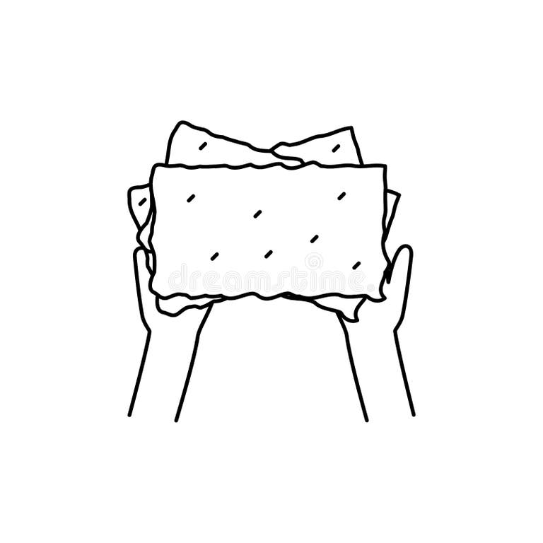 Hand Paper Making Process Icon Set Vector Stock Vector - Illustration ...