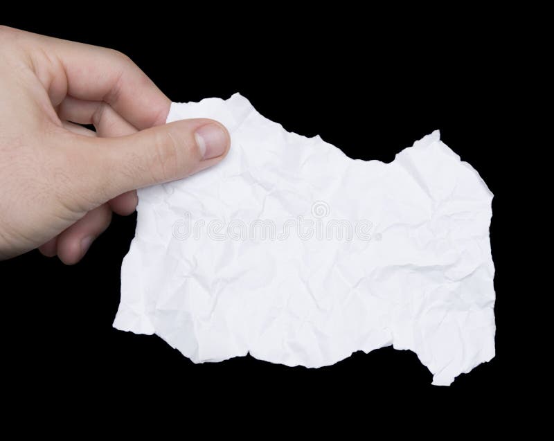 Hand and paper note stock photo. Image of pattern, paper - 29498296