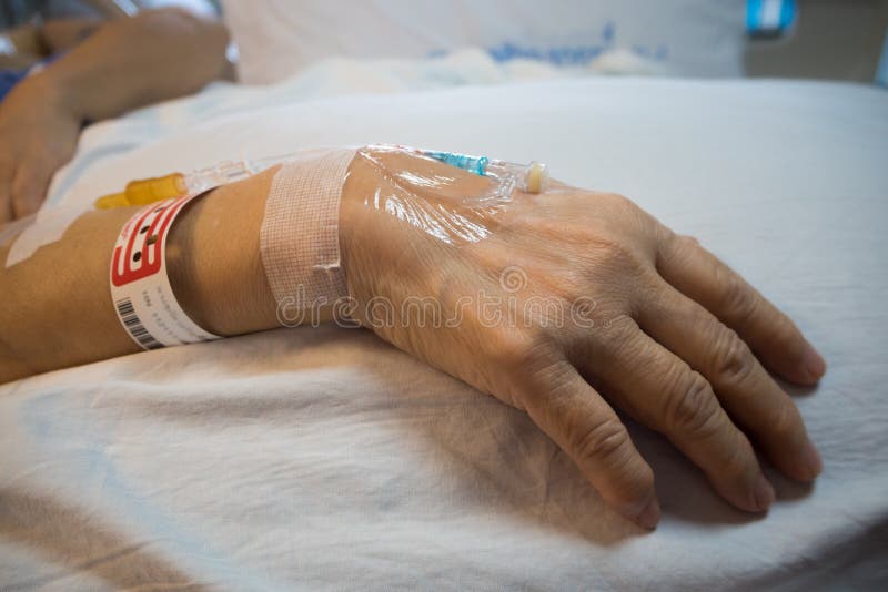 Hand of the patient. stock image. Image of life, meditation - 121375271