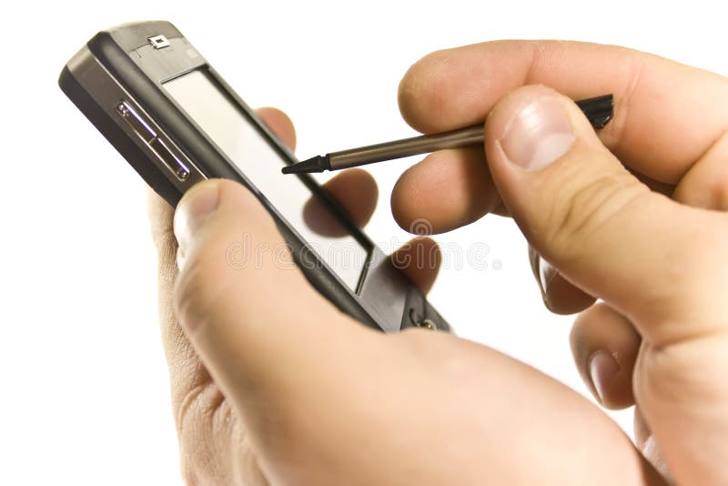 Warehouse PDA stock photo. Image of holding, plan, manual - 9821966